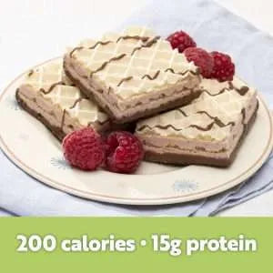 Raspberry Protein Wafer Bars – Center for Weight Loss Success
